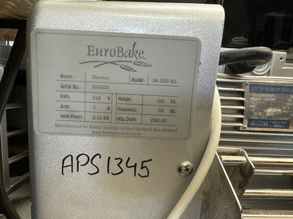 Euro bake Pastry Brake SM 520S-BSL With Warranty