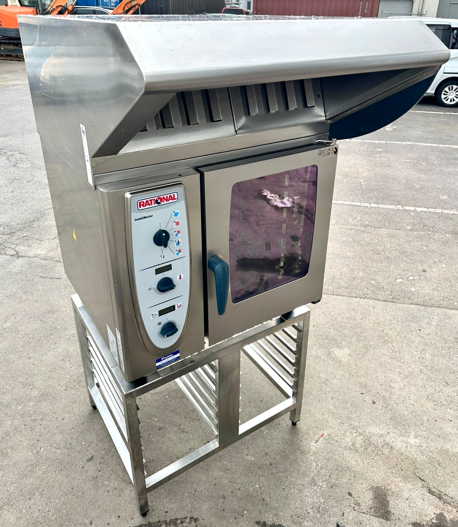 Rational CM61 6 tray Electric CombiMaster Combination Oven With Stand