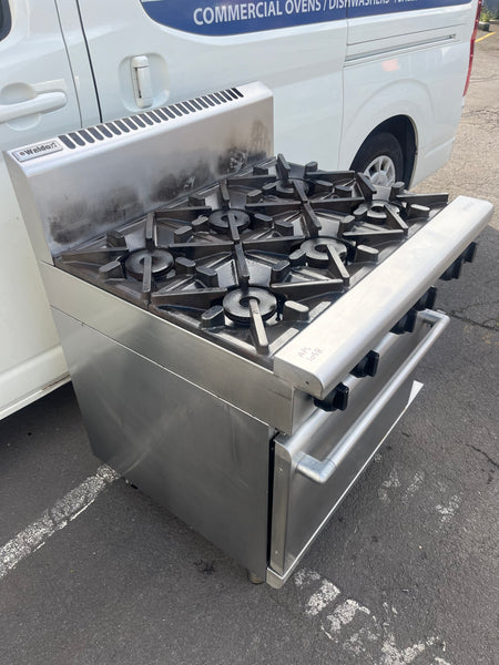 Waldorf 800 Series RN8610GF - 900mm Gas Range Static Oven With Warrant