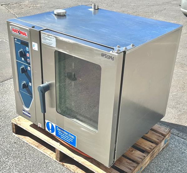 RATIONAL CD61 6 TRAY COMBI OVEN WITH WARRANTY